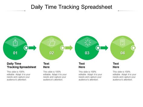 Daily Time Tracking Spreadsheet Ppt Powerpoint Presentation Infographic Template Images Cpb