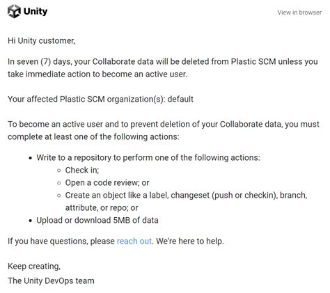 Im Very New To Unity Group Projects I Use Sourcetree To Collaborate I Received The Same Email