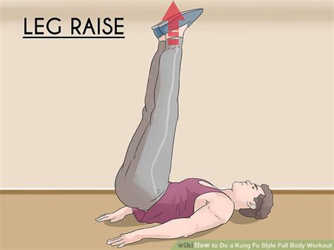 3 Ways To Do A Kung Fu Style Full Body Workout Wikihow Fitness