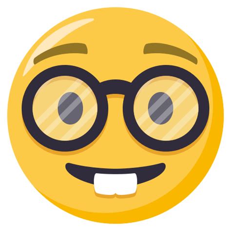 🤓 Nerd Face On Joypixels 3 1