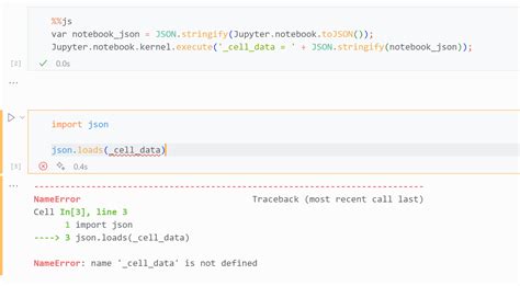 Unable To See The Effect Of Javascript Code In Notebook · Issue 13855