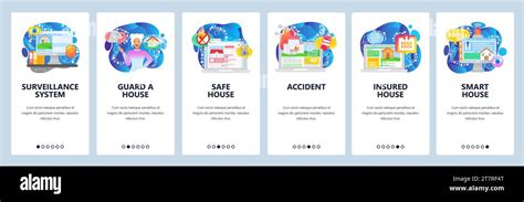 House Safety And Protection Surveillance System Smart House Accident Insurance Mobile App