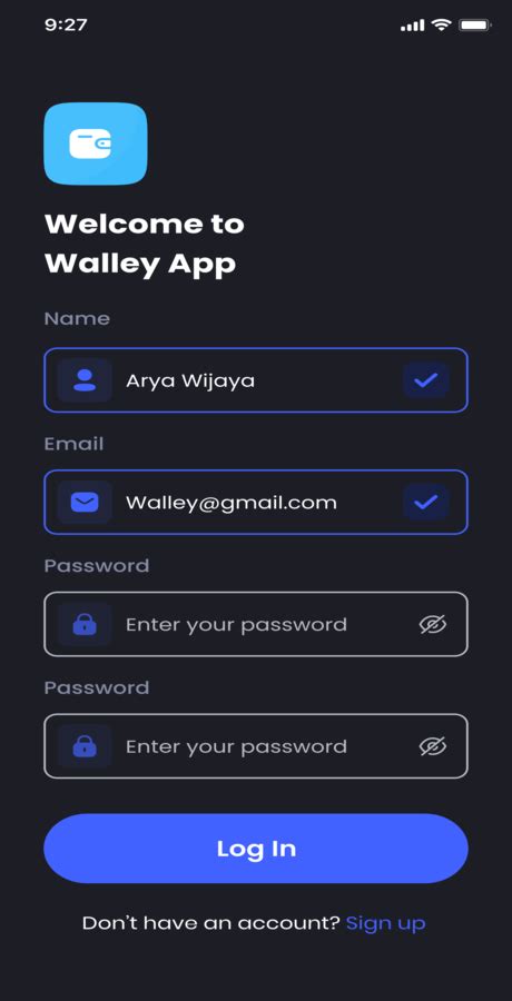 Wallet Finance App Ui Kit Flutter Figma Free Life Time Update Walley By Fluttervision