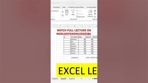 Excel Education Exceltips Exceltricks Microsoft Viralvideo Excelformula