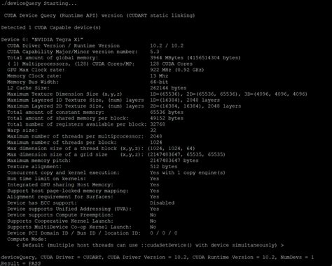 Making Sure Cuda Is Installed In Jetson Nano Out Of The Box