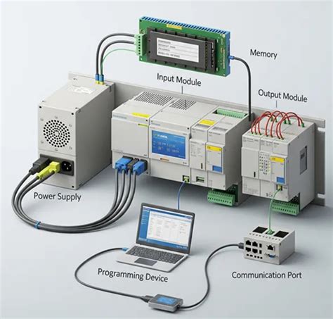 Plc Programmable Logic Controller Basics Types And Applications