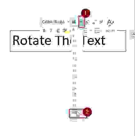 Rotate Text In MS Word 3 Simple Methods Rotate Text In MS Word 3 Simple Methods