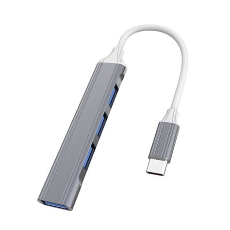 7 портов Type C Hub Usb 3 0 Расширитель сплиттер для ноутбука ПК Жесткий диск Мышь Клавиатура