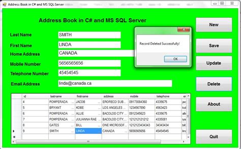 Free Programming Source Codes And Computer Programming Tutorials Address Book In C And