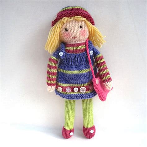 12 Knitted Doll Patterns