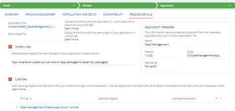 Steps To Publish The Marketplace App Using Creatio Marketplace Console Creatio Academy