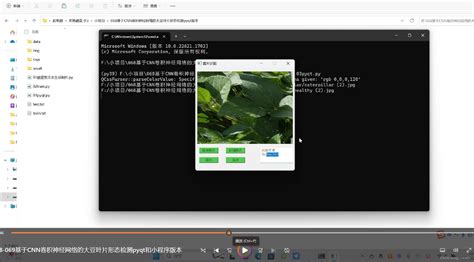 068基于cnn卷积神经网络的大豆叶片形态检测pyqt版本大豆叶片病害检测界面 Csdn博客