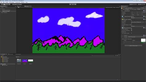Building A 2d Parallax Scrolling Background In Unity Youtube