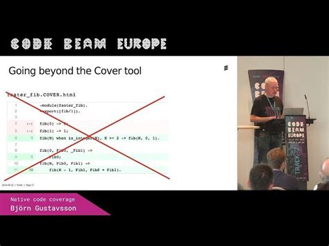 Free Video Native Code Coverage In Erlangotp 27 From Code Sync