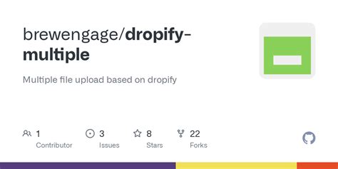 Github Brewengagedropify Multiple Multiple File Upload Based On Dropify