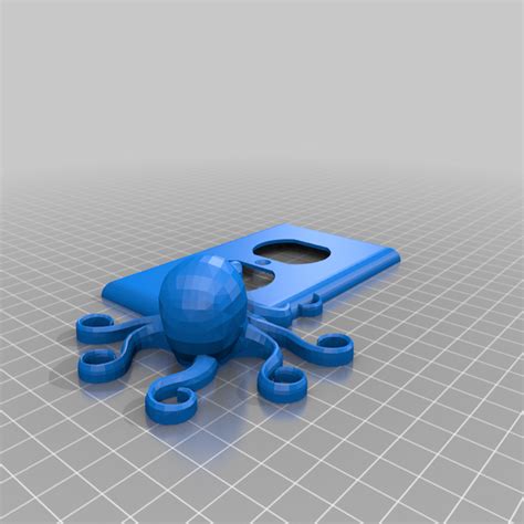 Бесплатный 3d файл Электрическая розетка с осьминогом 🧞‍♂️ ・Модель 3d принтера для загрузки・cults