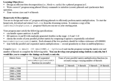 Learning Objectives Design An Efficient Chegg