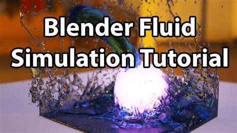 Blender Tutorial Everything You Need To Know About Fluid Simulation