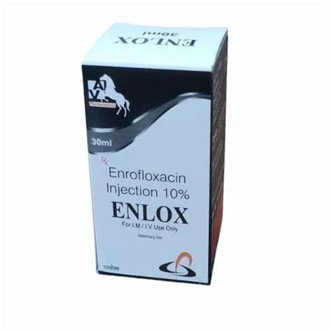30ml Enrofloxacin Injection 10 Prescription Packaging Type Bottle At ₹ 65 Box In Bareilly