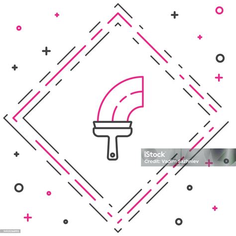 흰색 배경에 고립 된 창 아이콘용 고무 클리너가있는 라인 클리닝 서비스 스퀴지 스크레이퍼 와이퍼 다채로운 개요 개념 벡터 3차원 형태에 대한 스톡 벡터 아트 및 기타 이미지