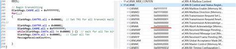 Tms320f28335 关于ecan模块中cantrr寄存器的问题 C2000™︎ 微控制器论坛 C2000 微控制器 E2e
