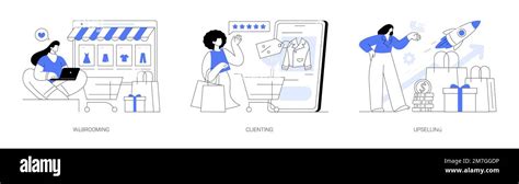 Shopping Behavior Abstract Concept Vector Illustrations Stock Vector Image And Art Alamy