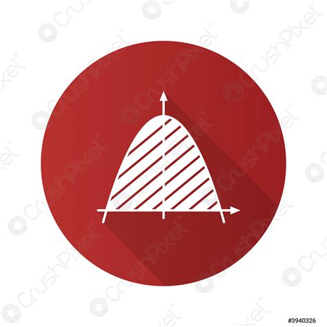 Coordinate System Flat Design Long Shadow Glyph Icon Stock Vector 3940326 Crushpixel