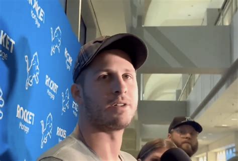 What Jared Goff Texted Davis Warren After Michigan Beat Ohio State