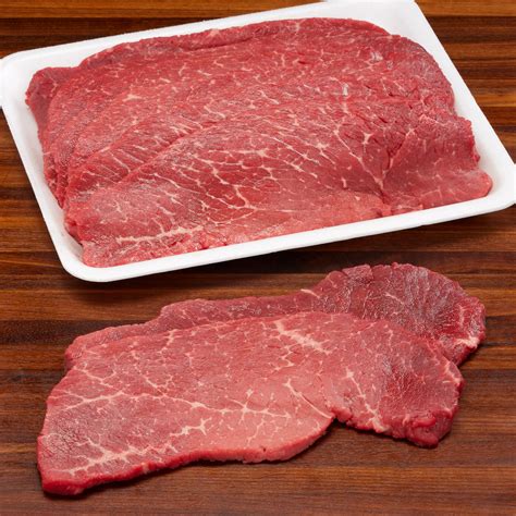 Beef Round Top Round Thin Cut Milanesa Usda Choice Per Lb 11331