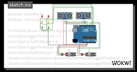 Job 10 Jembatan Otomatis Wokwi Esp32 Stm32 Arduino Simulator