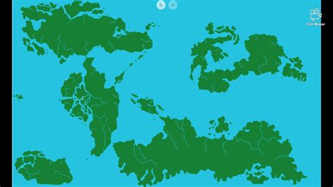 仮想世界地図の完成 Youtube