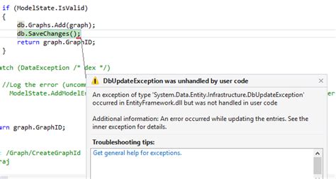 C Getting Error When Saving Changes In Database In Asp Net Mvc
