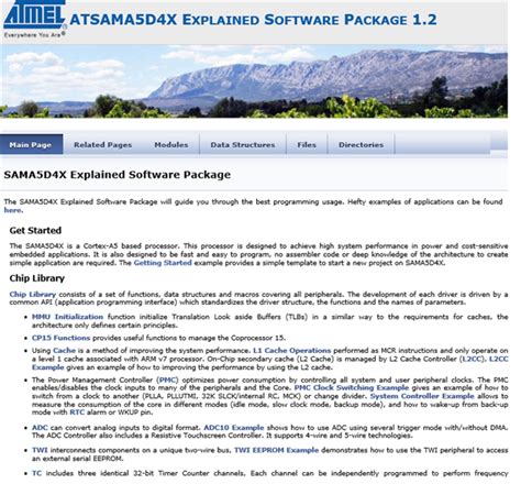 Review 2 Atmel SMART SAMA5D4 Xplained Ultra Building The Libraries