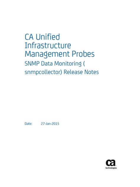 Snmp Data Monitoring Snmpcollector Pdf Digital Technology Computing