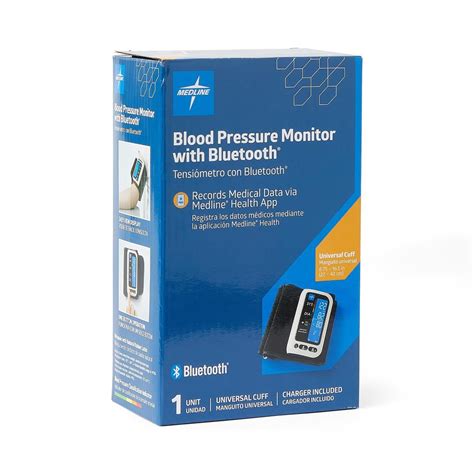Medline Bluetooth Digital Blood Pressure Monitor Ct
