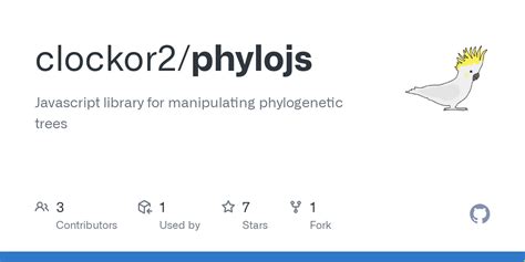 Github Clockor2phylojs Javascript Library For Manipulating