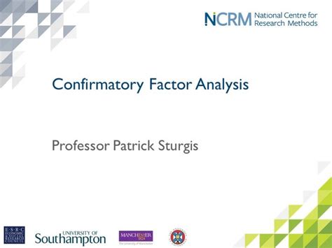 confirmatory factor analysis
