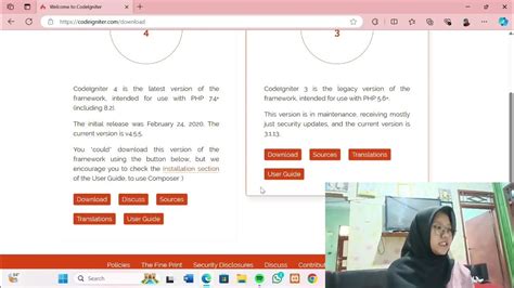 1 Integrasi Aplikasi Perusahaan Instalasi Codeigniter Youtube