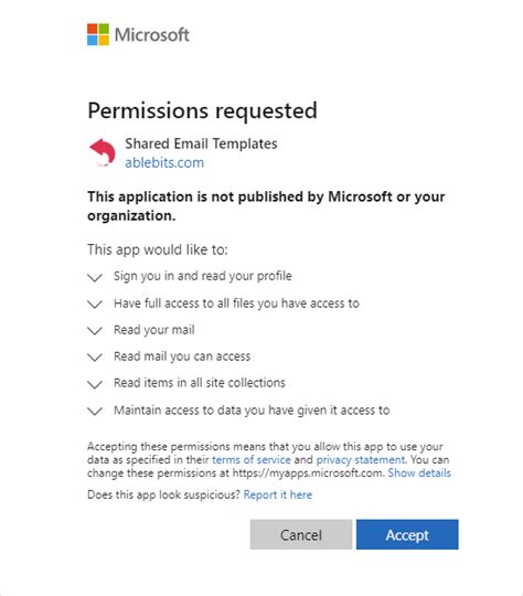 Shared Email Templates For Microsoft Outlook Privacy Security And Data Safety