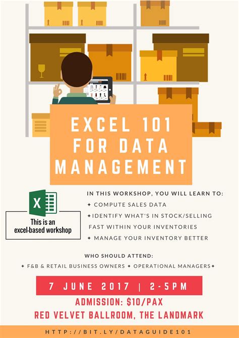 Excel 101 For Data Management Sme Centre Smcci Pte Ltd