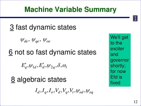Synchronous Machines Models Online Presentation