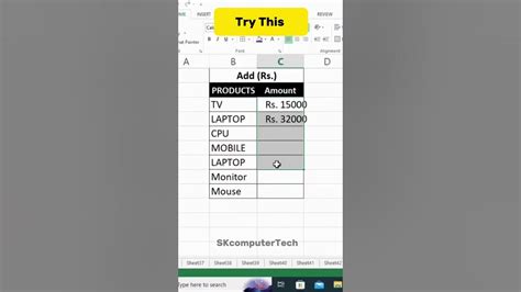 Dont Type Manually In Excel Try To Do It 👍 Excel Amazing Tips And