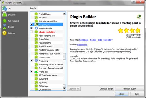 Getting Started Writing Qgis 2 X Plugins Free And Open Source Gis Ramblings