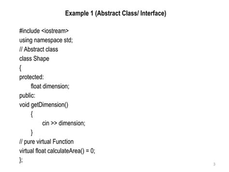 Example For Abstract Class And Interface Pdf