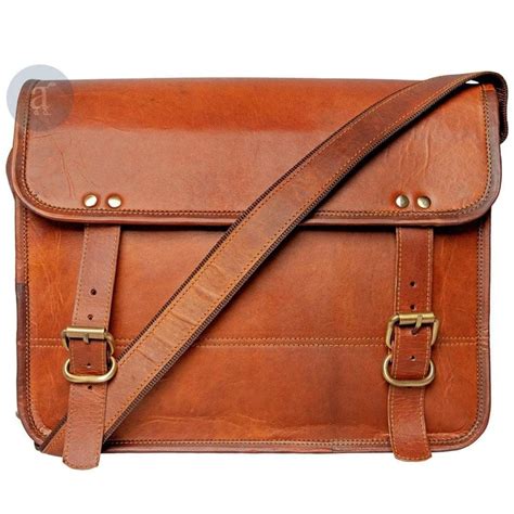 Men Leather Bag 13 Inch