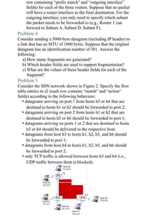 Solved Hw4 Problem 1 Consider A Datagram Network Using 8 Bit