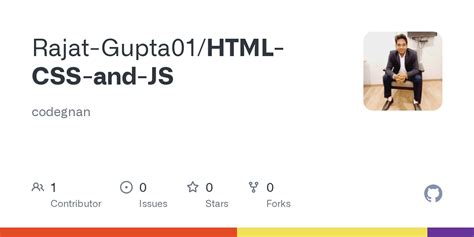 Github Rajat Gupta01html Css And Js Codegnan