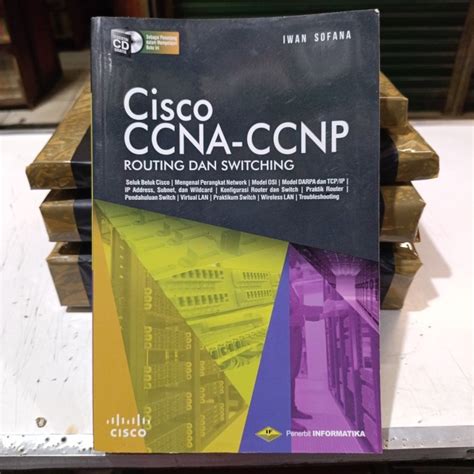 Jual Buku CISCO CCNA CCNP Iwan Sofana Original Shopee Indonesia