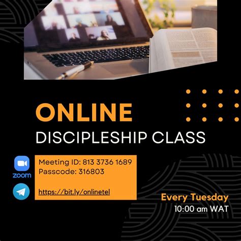 Online Discipleship Class Youtube