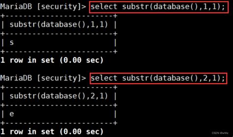 漏洞篇（sql注入二）mariadb 注入 Csdn博客